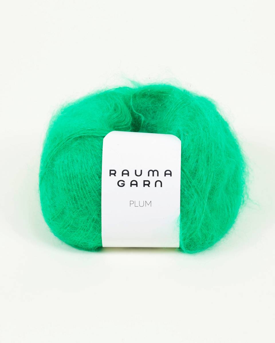 Rauma Plum 120 Emeraldgrønn garn - SATURNIA GARN