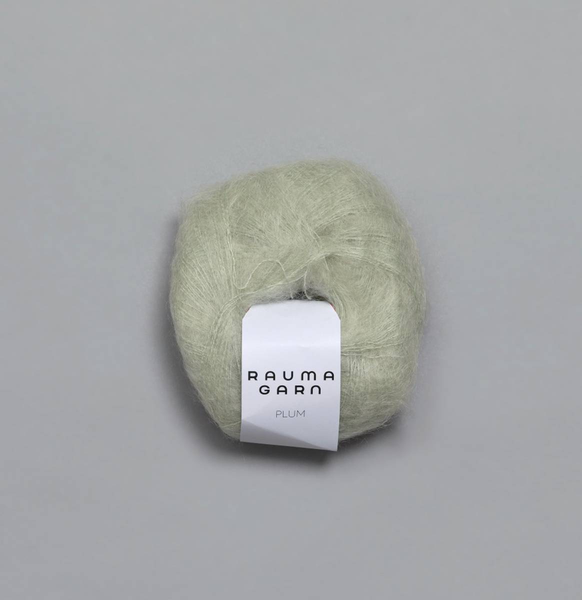 Rauma Plum 191 Dus salvie mohair garn - SATURNIA GARN