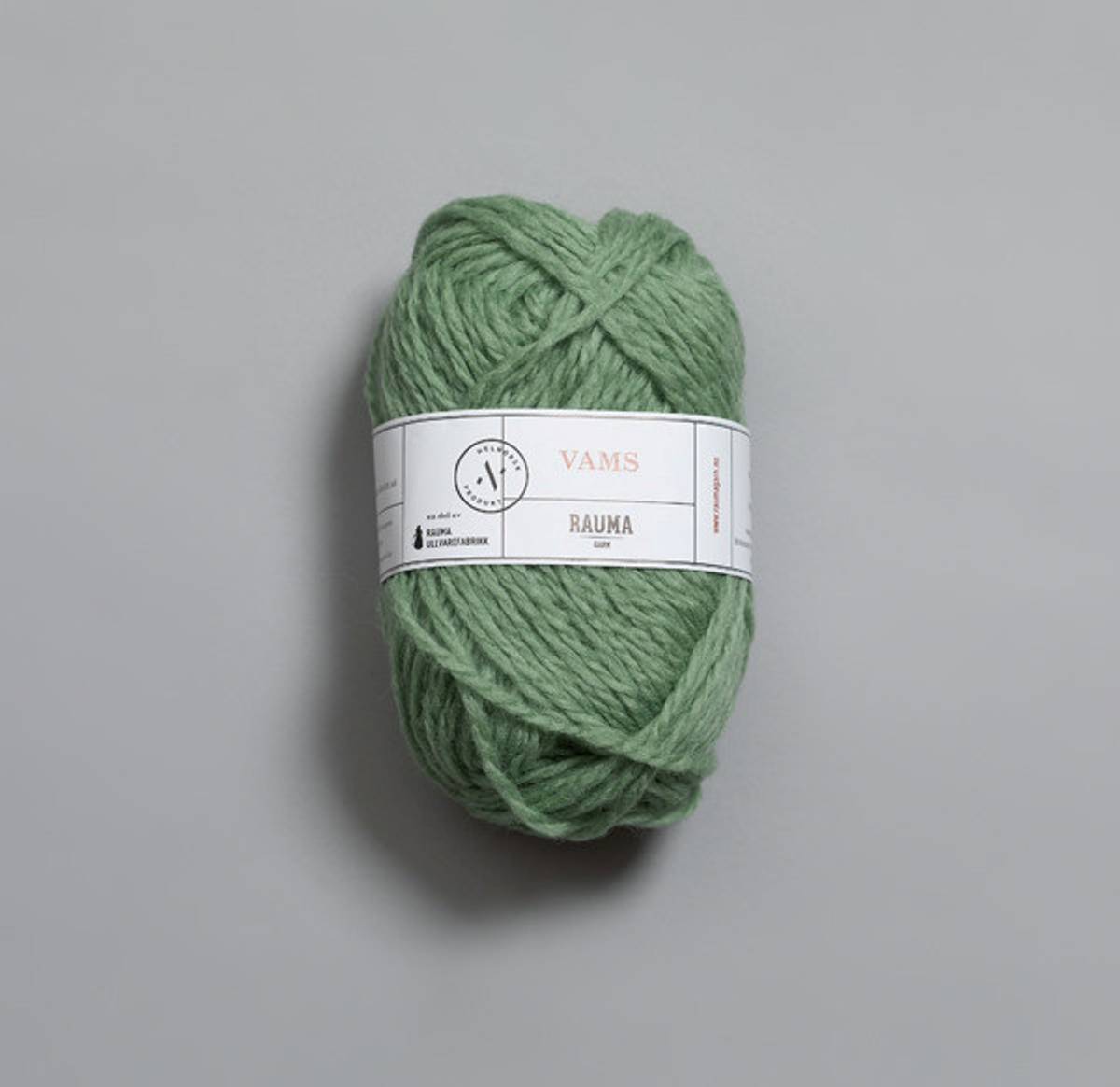 Vams 107 Jadegrønn Rauma garn - SATURNIA GARN